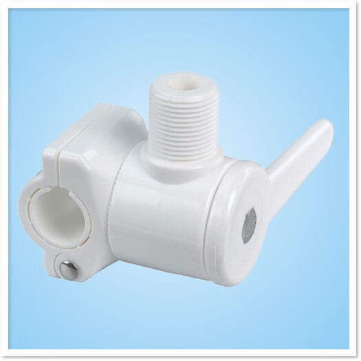 Rail mount, nylon, to fit 22mm and 25mm rails - Brommeland Elektronikk AS
