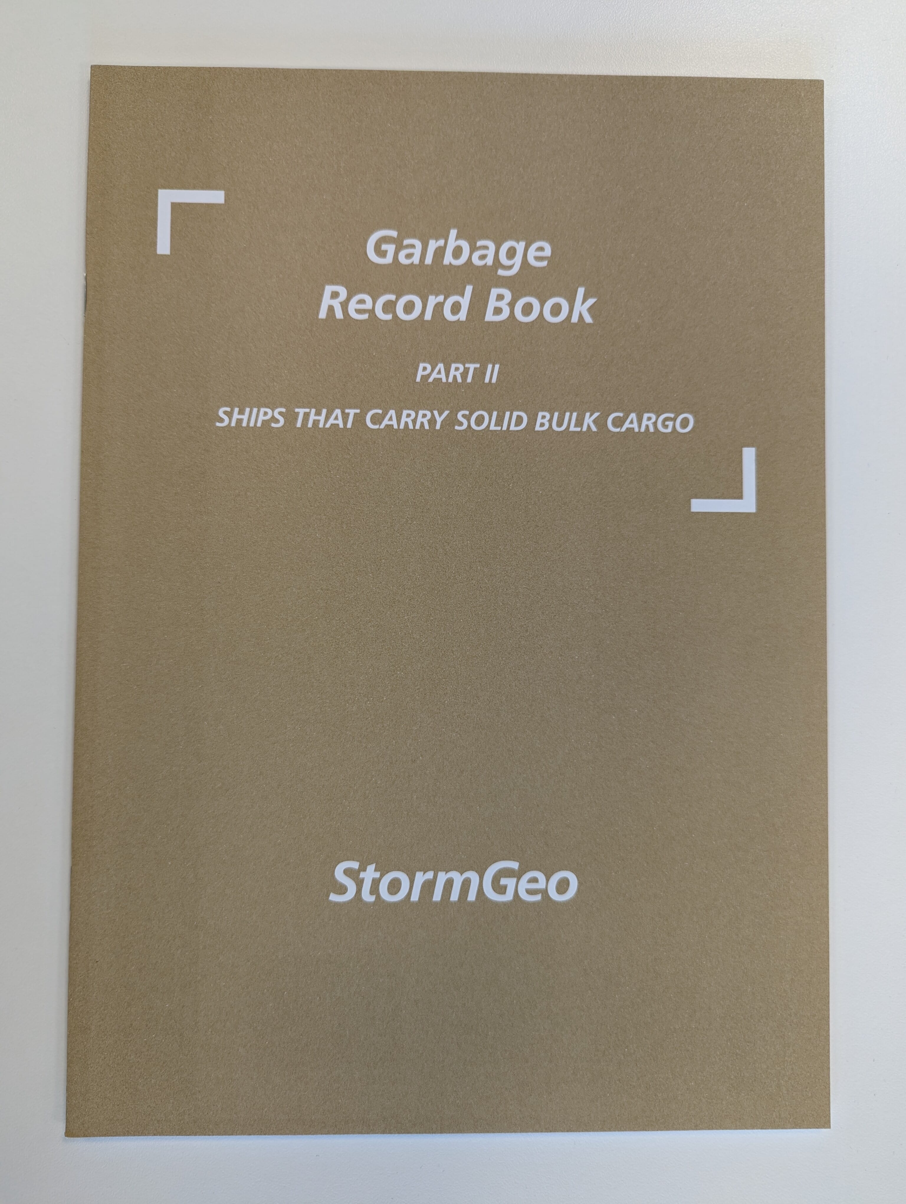 Garbage Record Book Pt II - Ships that carry 2017 solid bulk carg ...
