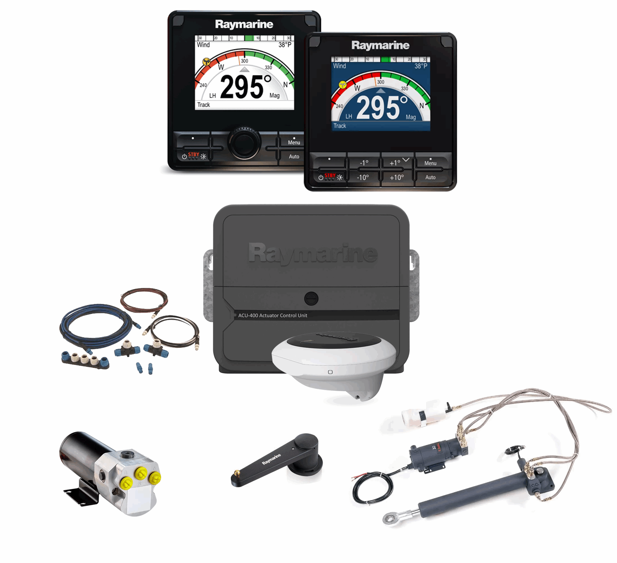 Raymarine EV-400 system for motor og seil båt - Brommeland Elektronikk AS