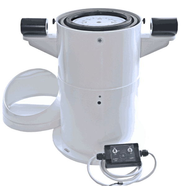 Reflector 125 mm binnacle magnetic compass outfit - Brommeland ...