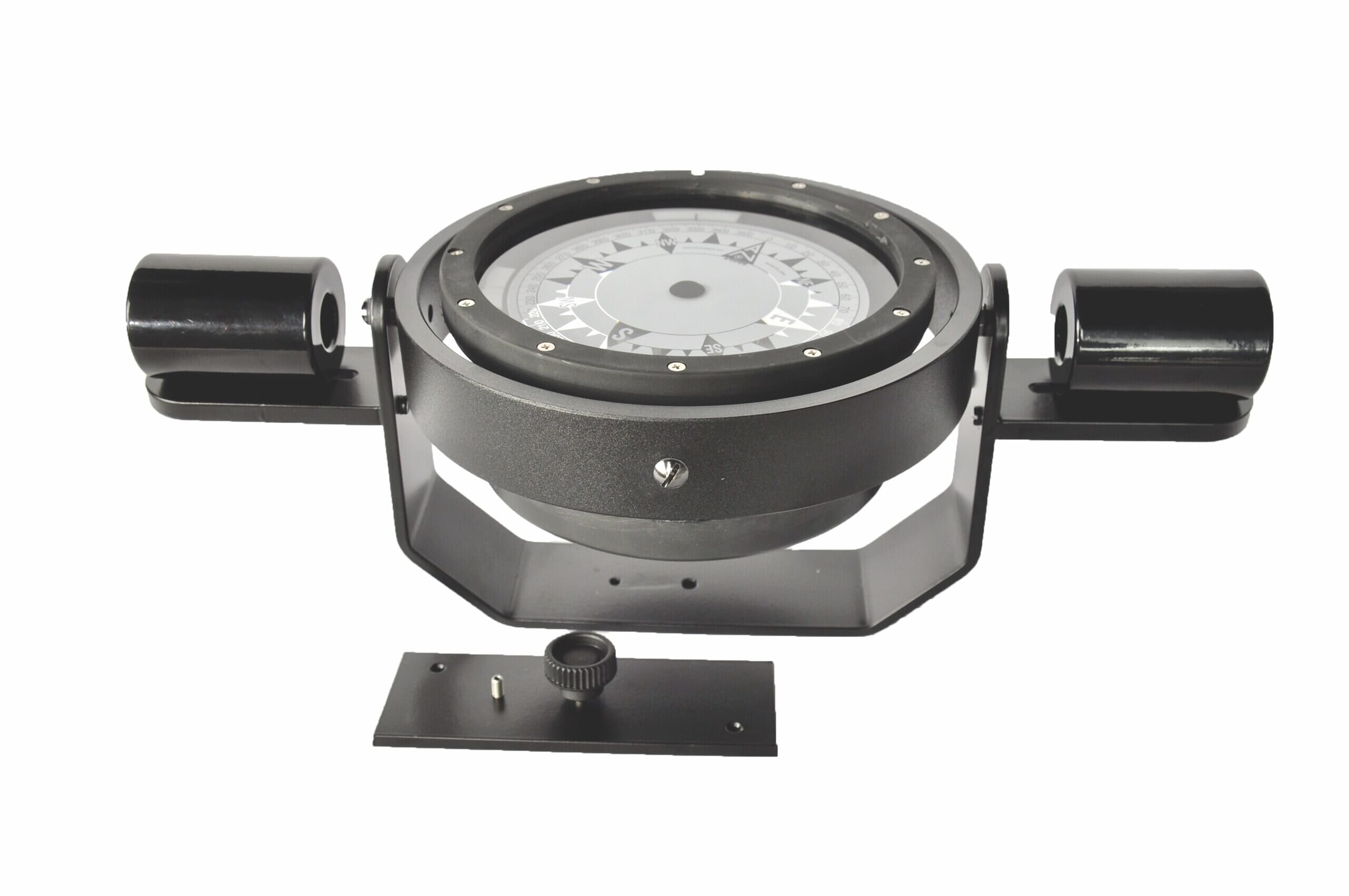Bracket mount125mm cardmagnetic compass + quadrantal correct ...