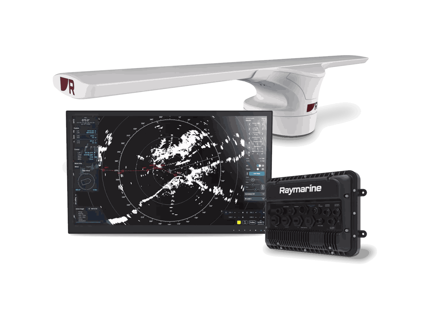 Pathfinder 27: Solid-state CAT-1 kommersielt radarsystem med 27" skjerm ...