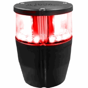 All around Nav.L, red 360°, single opt., 24Vdc leds, IP67,2M ...